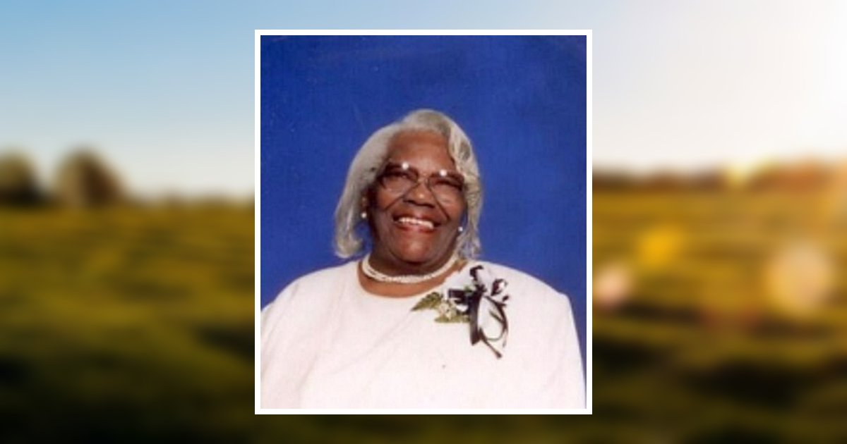 Delphia Omelia Mcrae Thompson Obituary September 15, 2010 - McComas ...