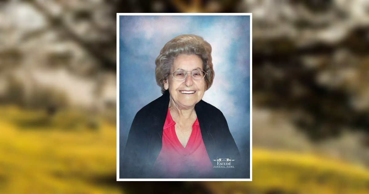 Bertha Blanchard Obituary April 14, 2024 - Escude Funeral Home