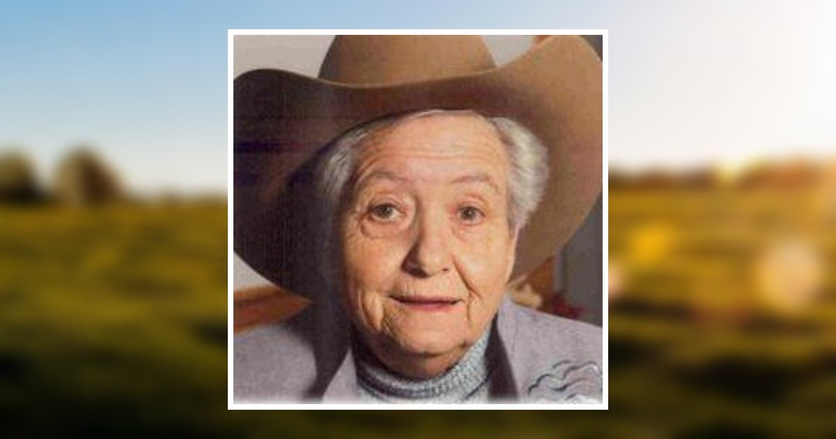 Mrs. Reba Barker Benson Obituary February 16, 2013 - Badger Funeral Home