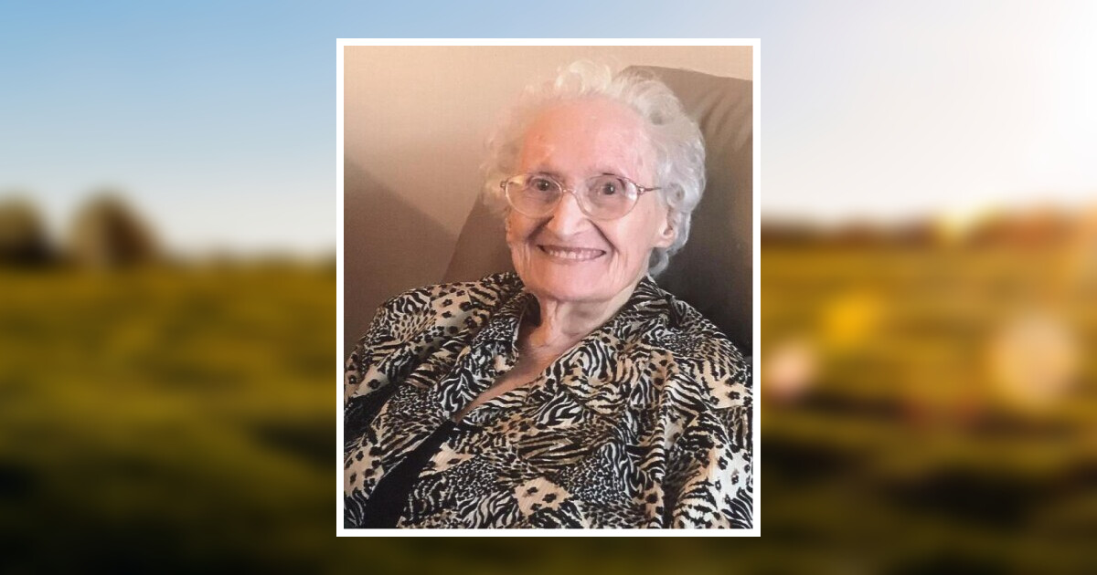 Mattie Pearl Cook Obituary February 27, 2018 - Anderson & Son Funeral ...