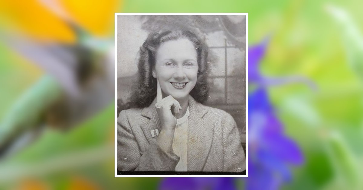 Eleanor Rebecca Bethel Burns Obituary December 17, 2023 - The Donohue ...