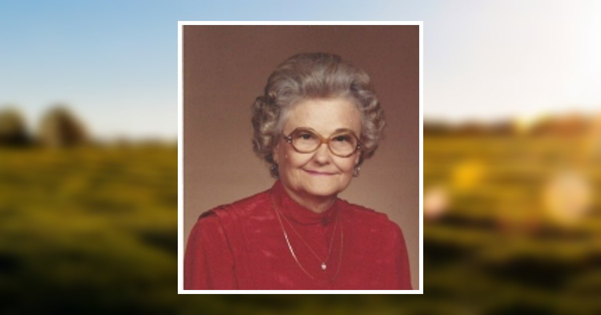 Myrtle Lee Becton Carter Obituary May 31, 2014 - McLane Funeral ...