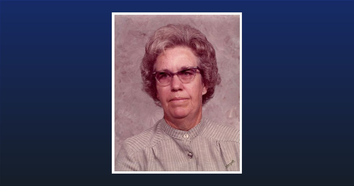 Clata Ray Redmon Obituary March 16, 2025 - Thurman Funeral Home