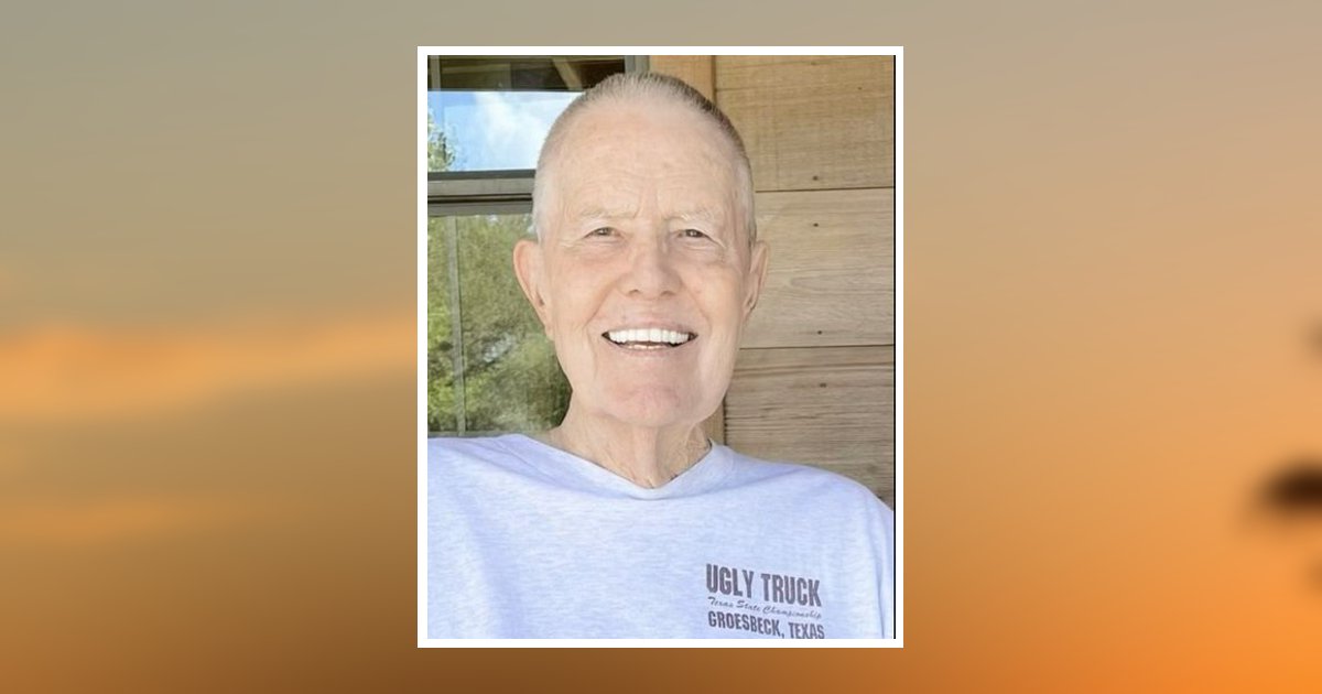 William "Bill" Bond Obituary 2023 - Groesbeck Funeral Home