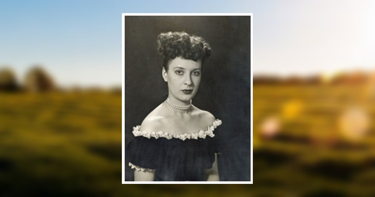Helen Pohl Obituary October 10, 2015 - Fern Hill Funeral Home