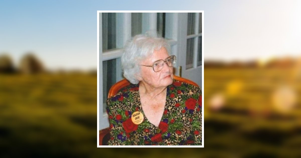 Flora Ruth Dowdy Obituary August 10, 2016 - Schaudt Funeral Service ...