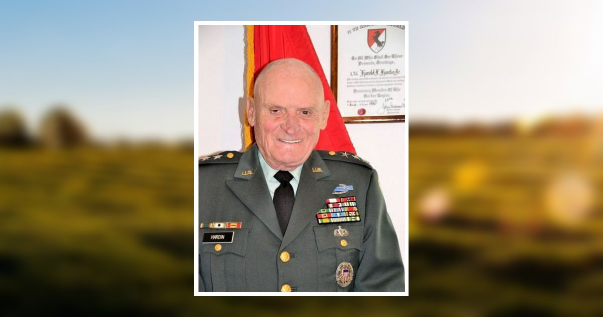 Harold Hardin Obituary March 2, 2021 - Walker Mortuary