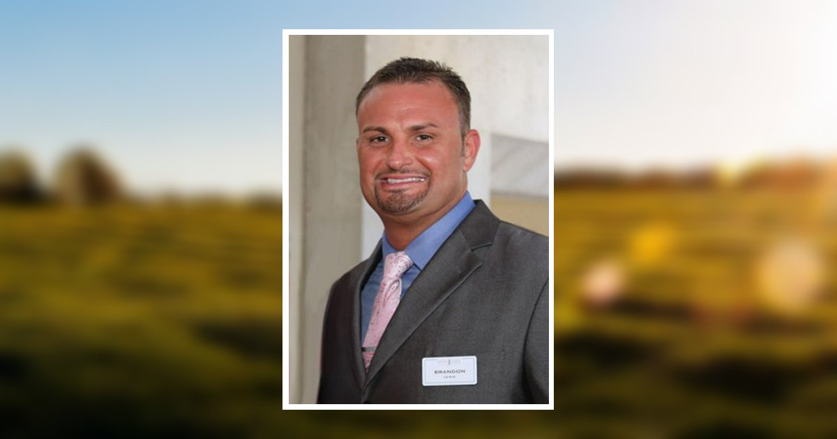 Brandon Lewis Obituary August 4, 2017 - Hartsell Funeral Homes