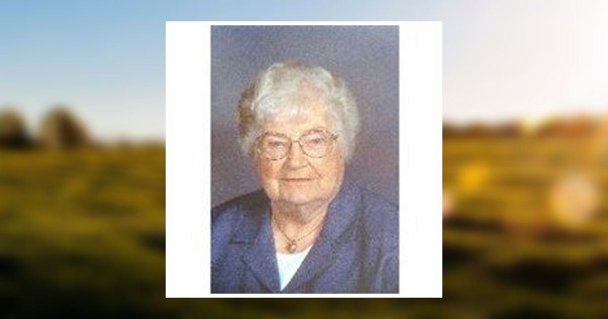 Anna Marie Voth Obituary September 8, 2010 - Mahn Family Funeral and ...