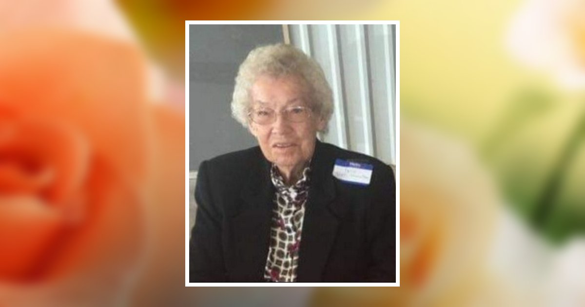 Alma Ruth Reger Obituary March 5, 2024 - Morrison Funeral Home