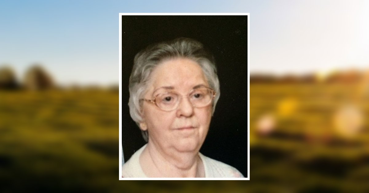 Marjorie Hurst Obituary 2020 - Cawood Funeral Home