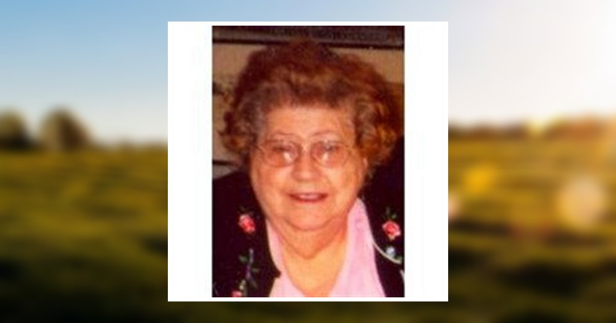 Irene Anna Marie Krier Obituary 2008 - Mahn Family Funeral and ...