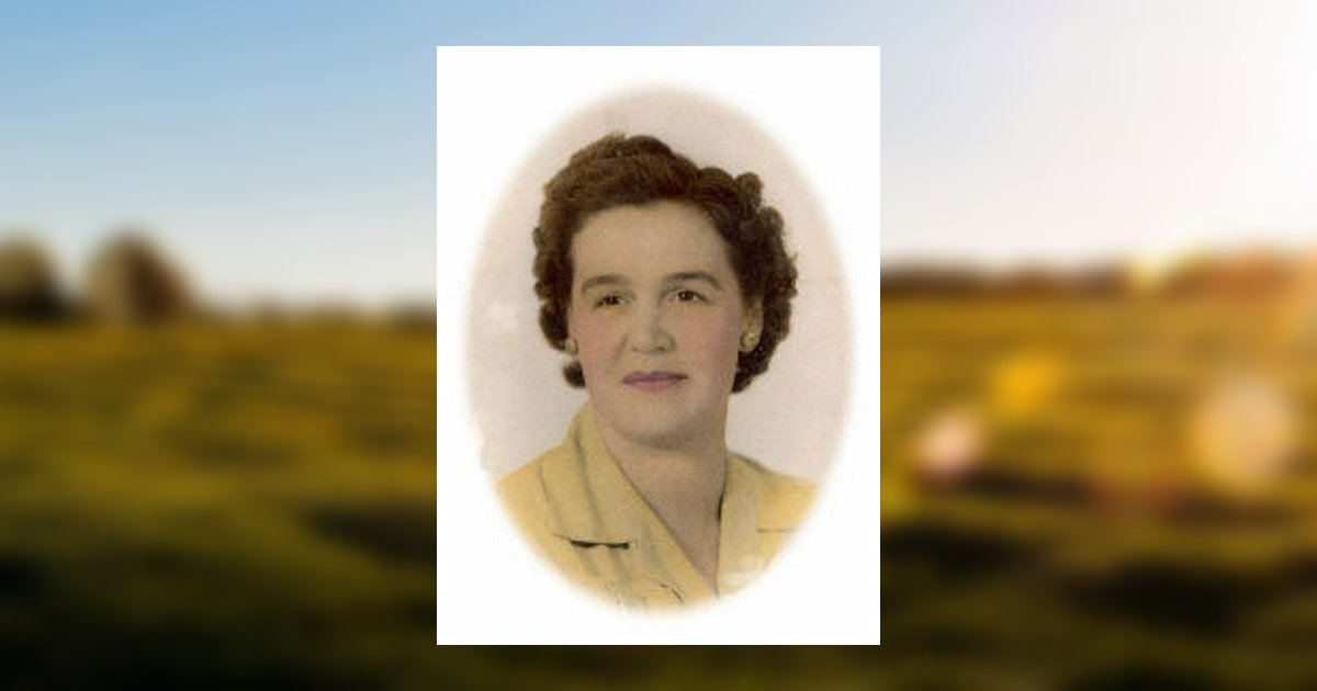 Mary Drusie Coomes Obituary March 4, 2001 - Glenn Funeral Home and ...