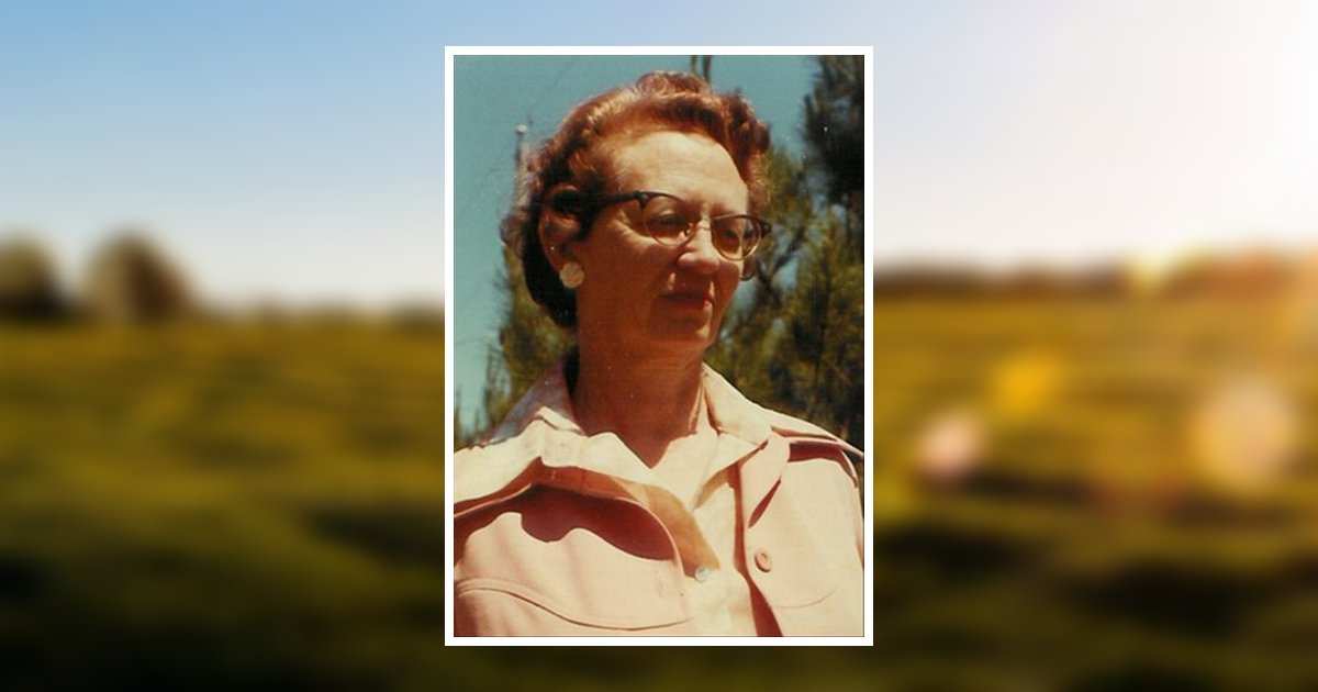 Elfrieda Rajek Obituary August 20, 2010 - Taylor-Stine-Waid Funeral Home