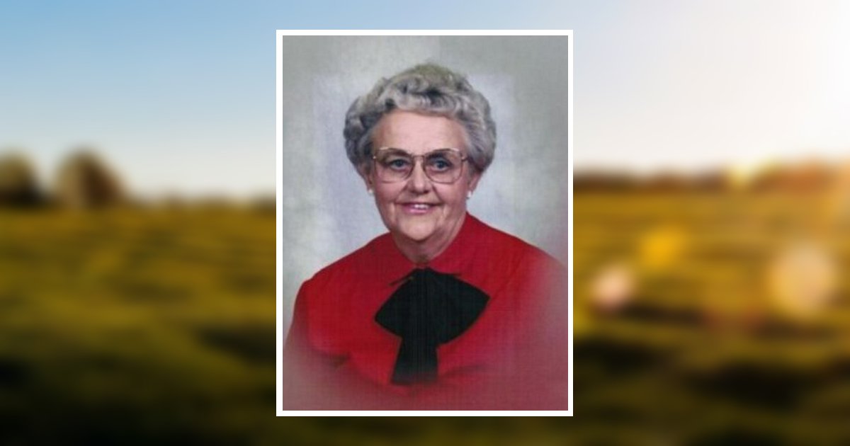 Mary Husted Obituary June 15, 2010 - Schrader, Aragon & Jacoby Funeral Home