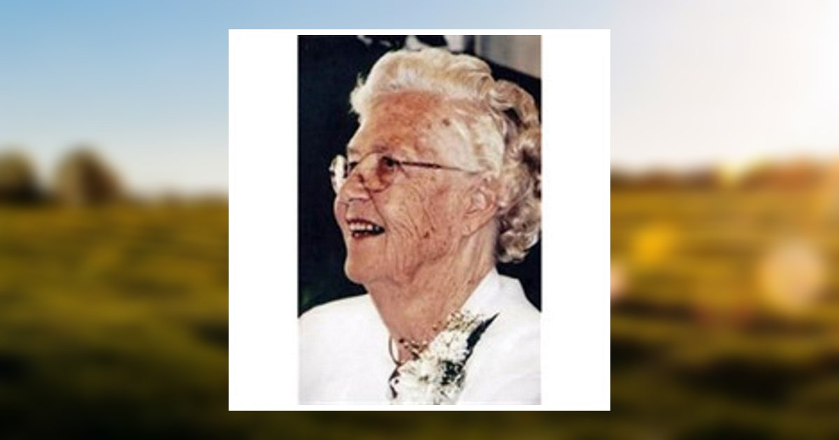 Signe Gunhilde Nielsen Obituary March 2, 2015 - Gephart Funeral Home