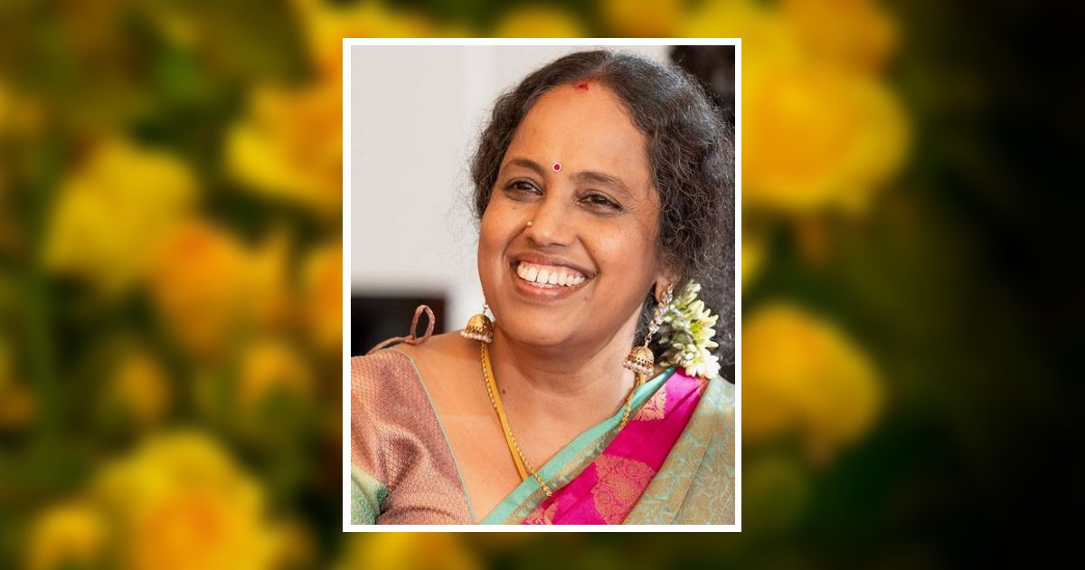Sumathy Rajendiran Obituary October 16, 2024 - The Amos Family Funeral ...