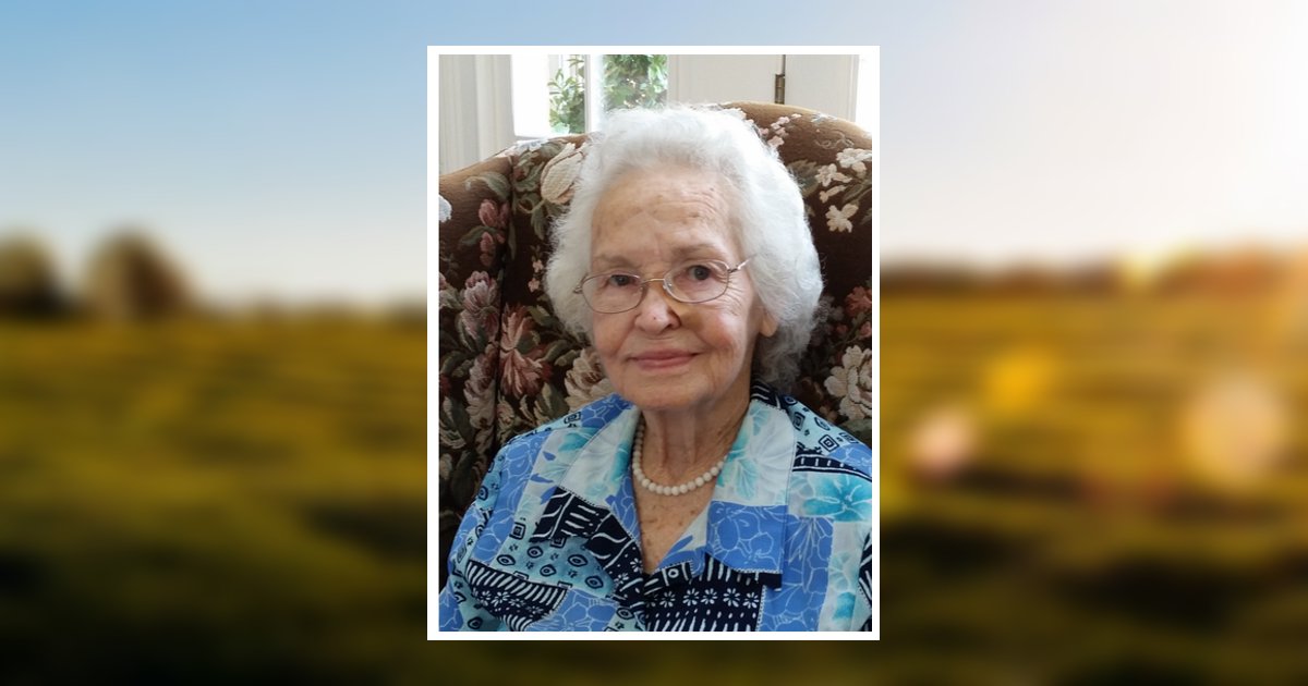 Mary Webb Vanderford Obituary July 5, 2021 - Vance Brooks Funeral Home