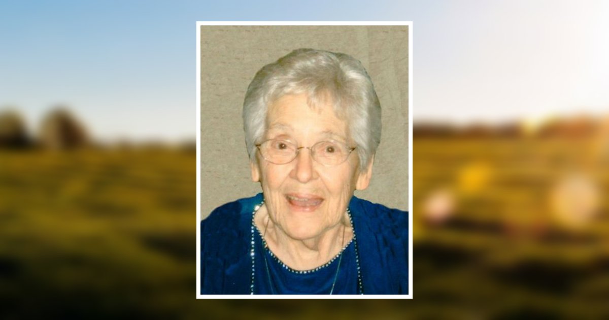 Imogene V. "Jean" Ries Obituary January 3, 2017 - Quernheim Funeral Home