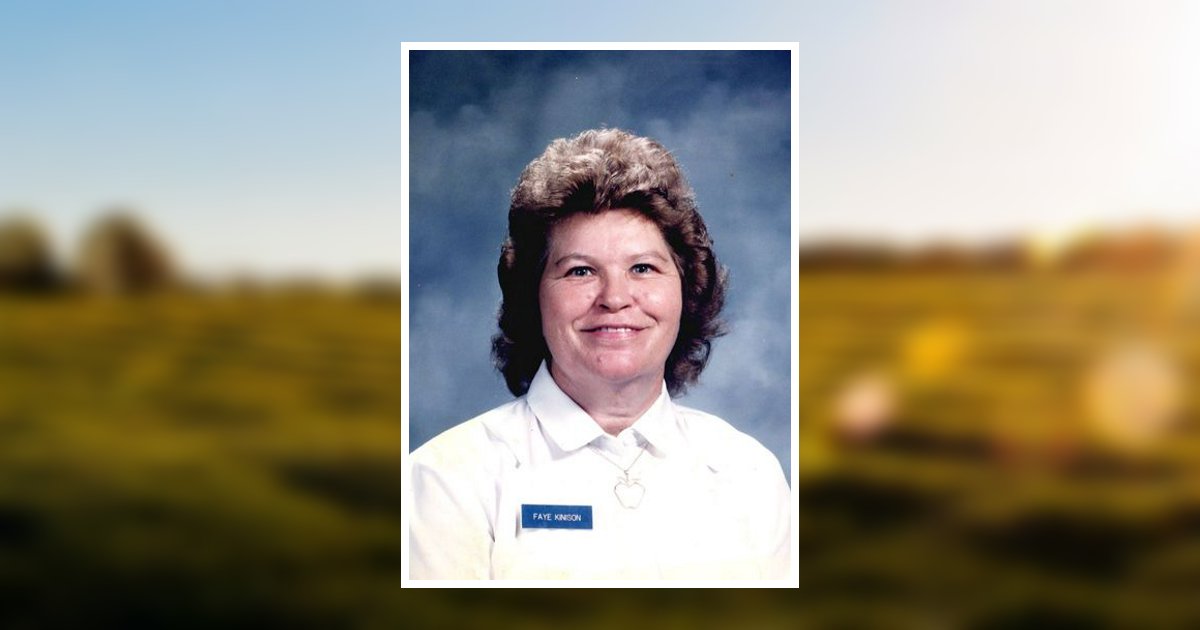 Faye Boone Kinison Obituary July 6, 2022 - Glenn Funeral Home and Crematory