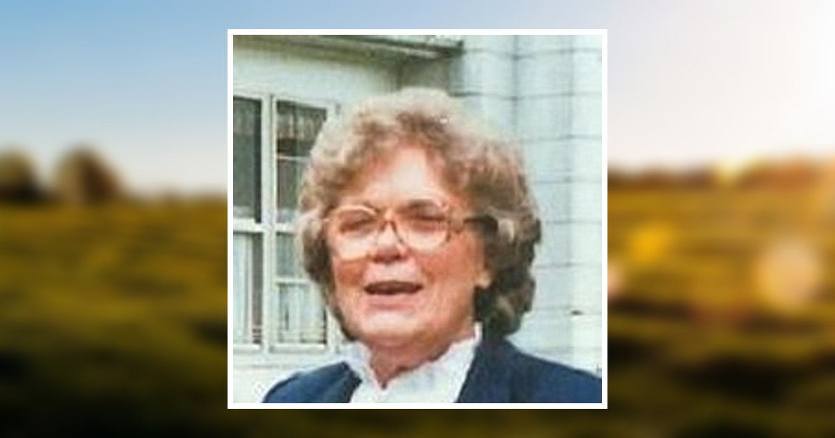 Virginia Mae Garrett Obituary May 15, 2007 - Hachmann-Mier Funeral Home