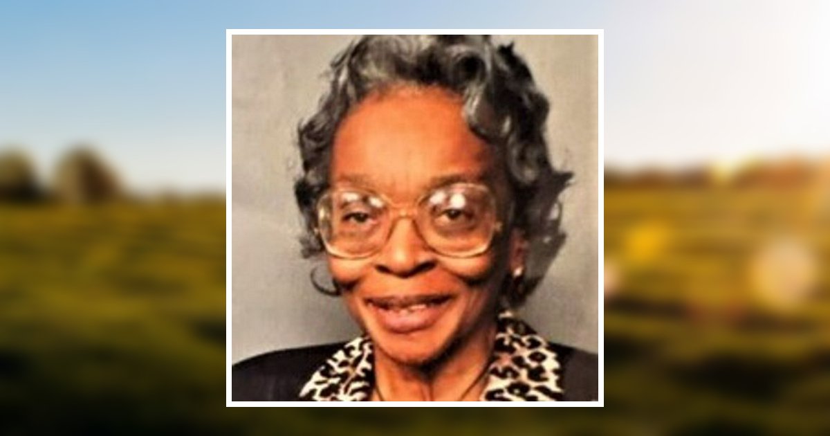 Althia Estelle Anna Matthews Obituary January 13, 2023 - Bell Family ...