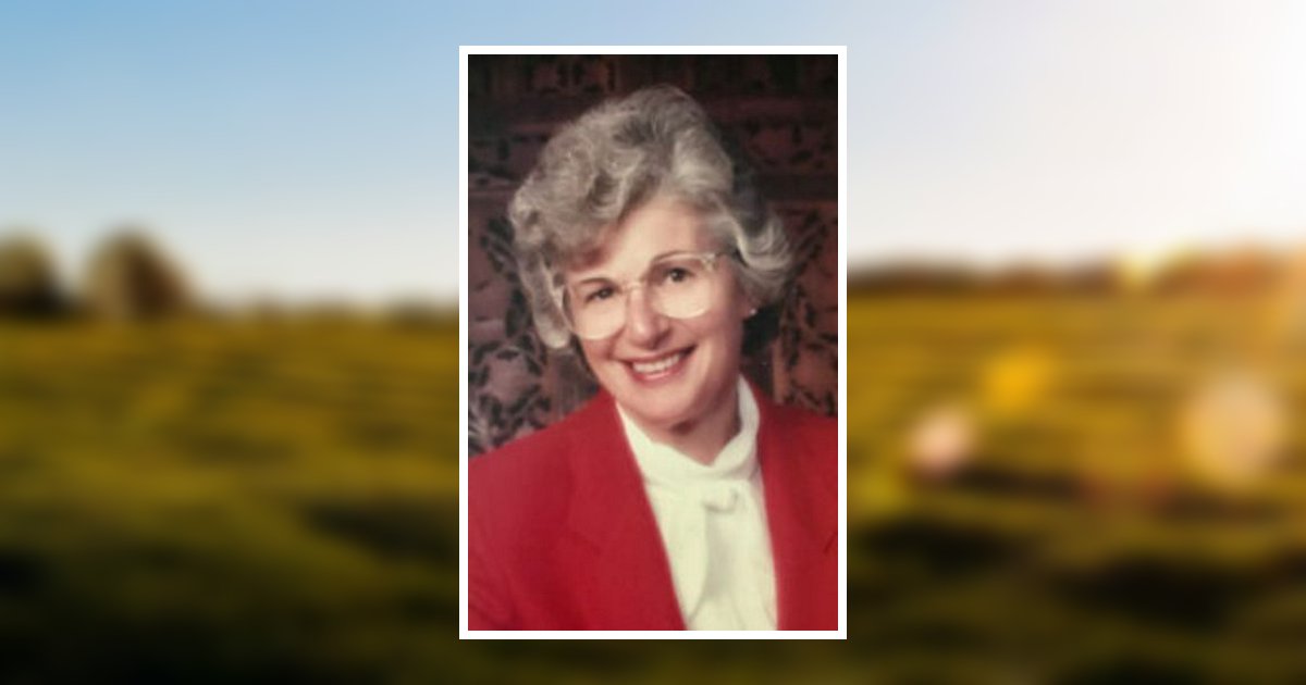 Sarah “Sally” Vanderslice Obituary - DeBord Snyder Funeral Home ...