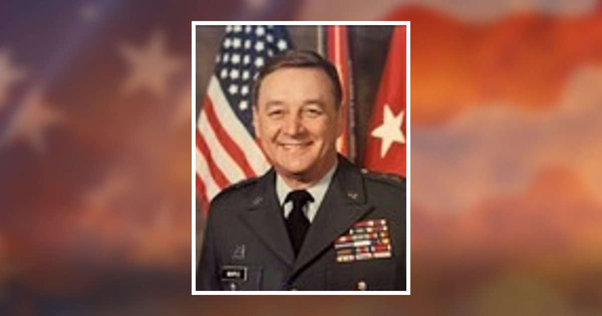 Major General Gary J. Whipple, Ed. D. Obituary October 17, 2023 ...