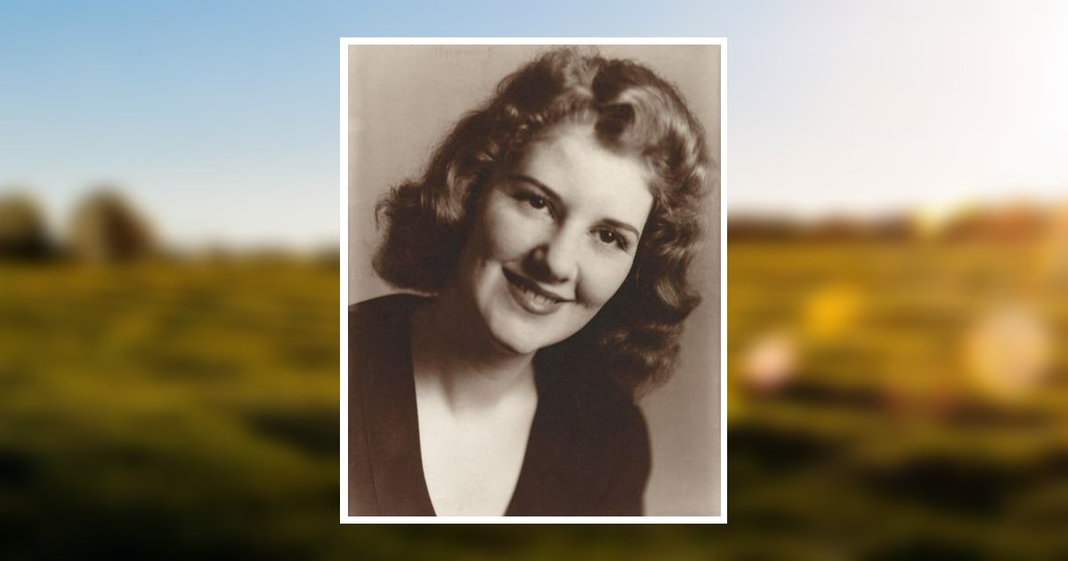 Joan Moses Derrough Obituary - Harry McKneely & Son