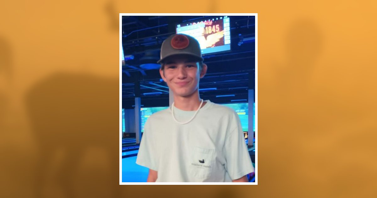 Bryson William Moss Obituary August 15, 2023 - Freeman Funeral Home