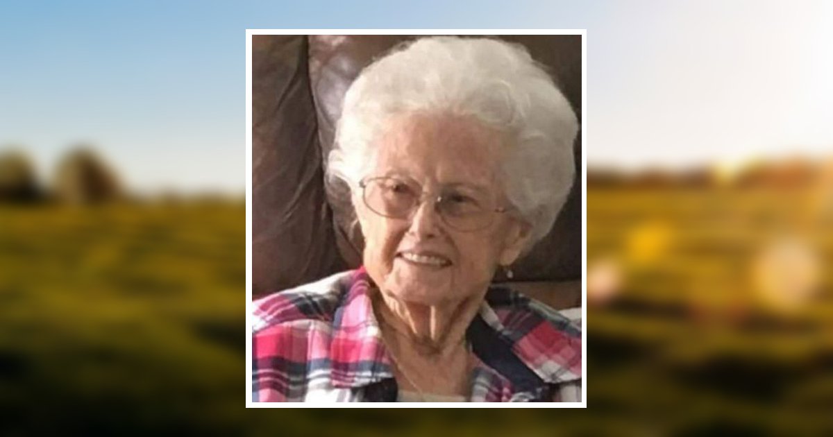 Faye Smith Sloan Obituary July 26, 2021 - Searcy McEuen Funeral Home