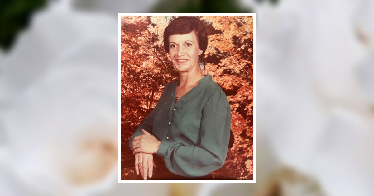 Rachel Wilmoth Obituary September 25, 2023 - Newcomb Allgood Funeral Home