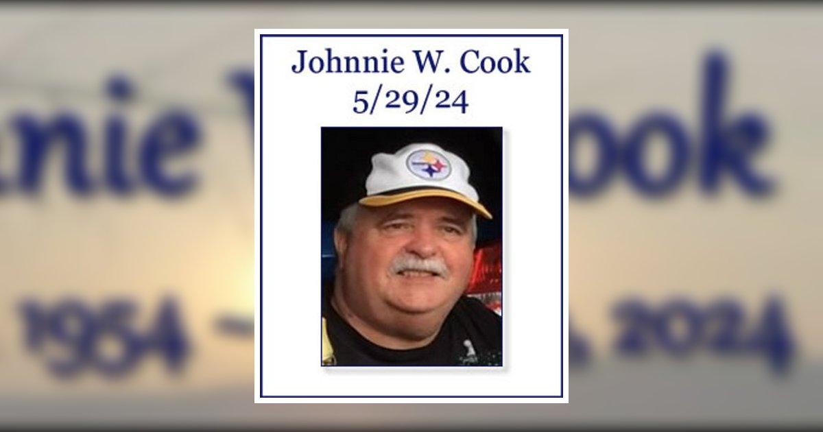 Johnnie Cook Obituary May 29, 2024 - Loutzenhiser Funeral Homes & Cremation Services, Inc.