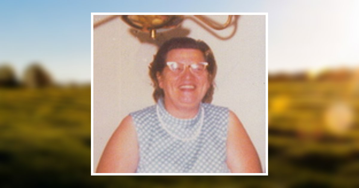 Elva Mae {Fogle} Lewis Obituary September 24, 2009 - Stauffer Funeral Homes