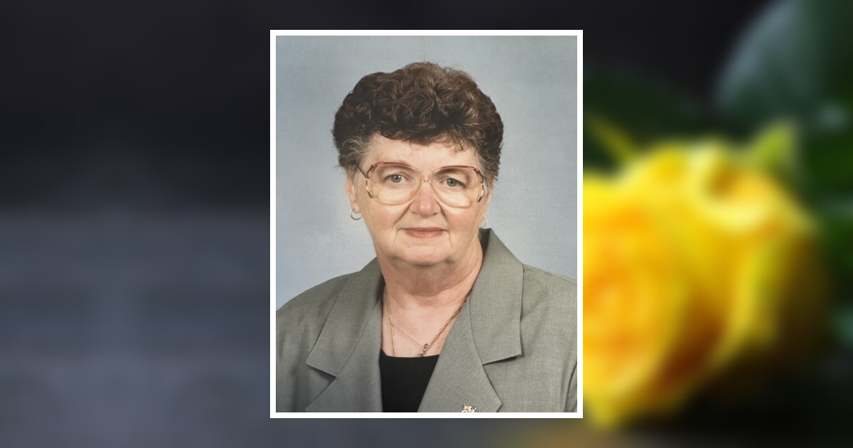 Rosemary Stoffel Obituary May 30, 2023 - Wichmann Funeral Homes