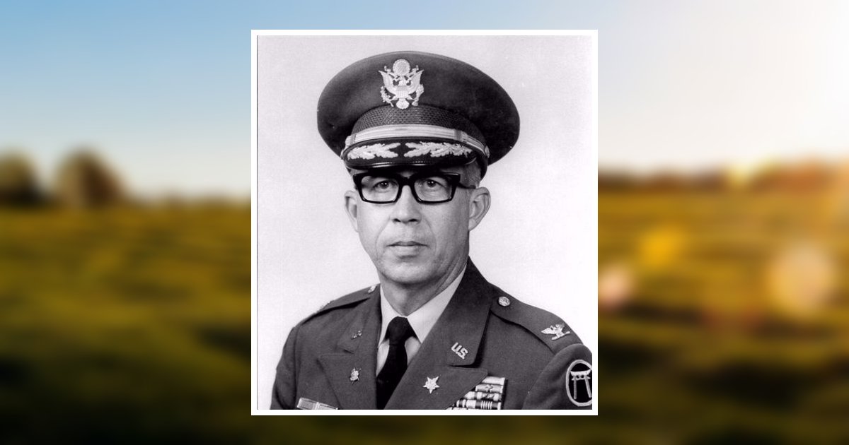 Colonel James H. Cook Obituary September 8, 2016 - Flanner Buchanan ...