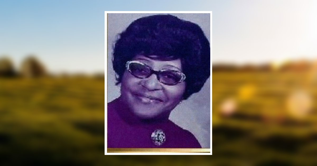 Ruth Pace Obituary December 14, 2018 - Watkins, Garrett & Woods ...