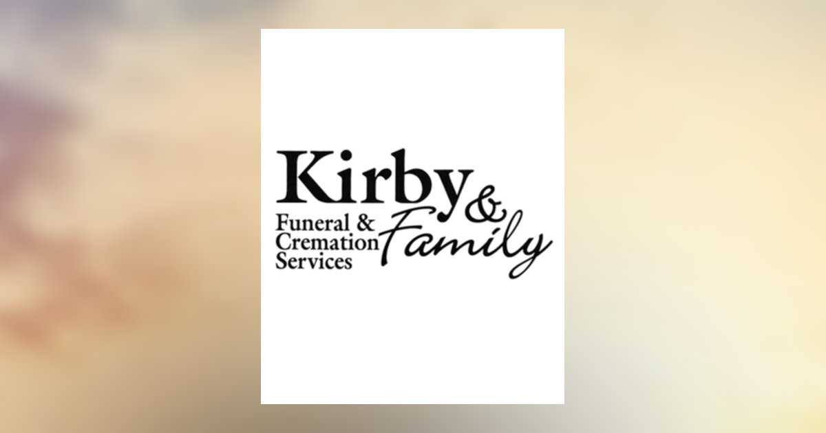 Jeanette Guffey Obituary December 27, 2024 - Kirby & Family Funeral & Cremation Services