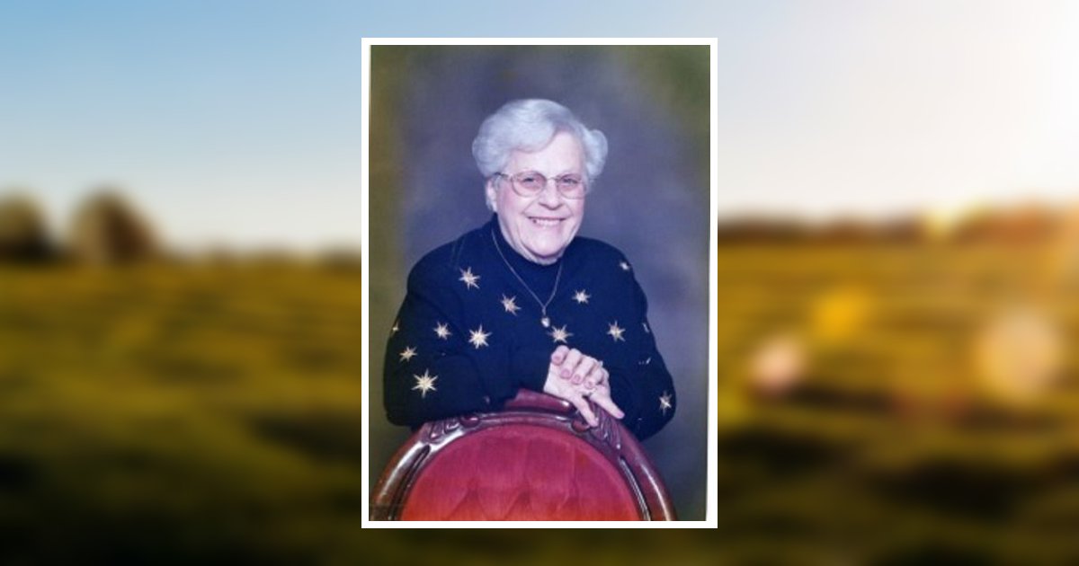 Grace Nicholson Obituary August 2, 2013 - McDonald Funeral Homes