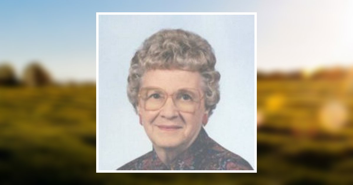 Majelle E. Geisler Obituary July 9, 2013 - Mahn Family Funeral and ...
