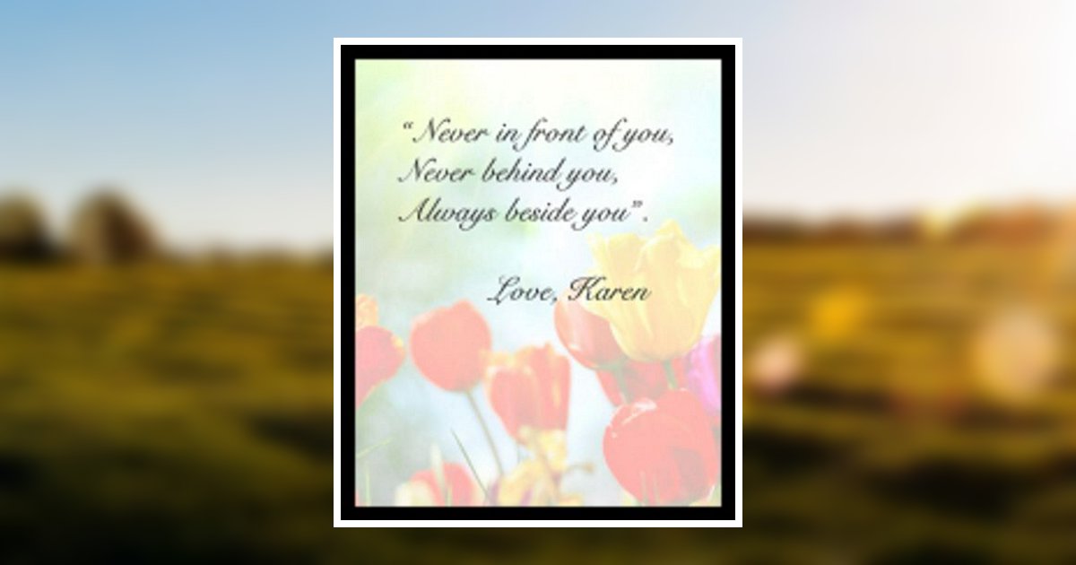 Karen Lee Tinker Obituary January 16, 1934 - Gentry-Newell & Vaughn ...