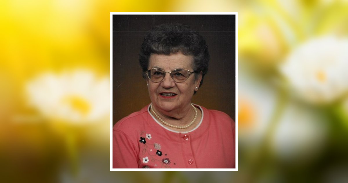 Lucille J. Weavers Obituary 2023 - Wenig Funeral Homes