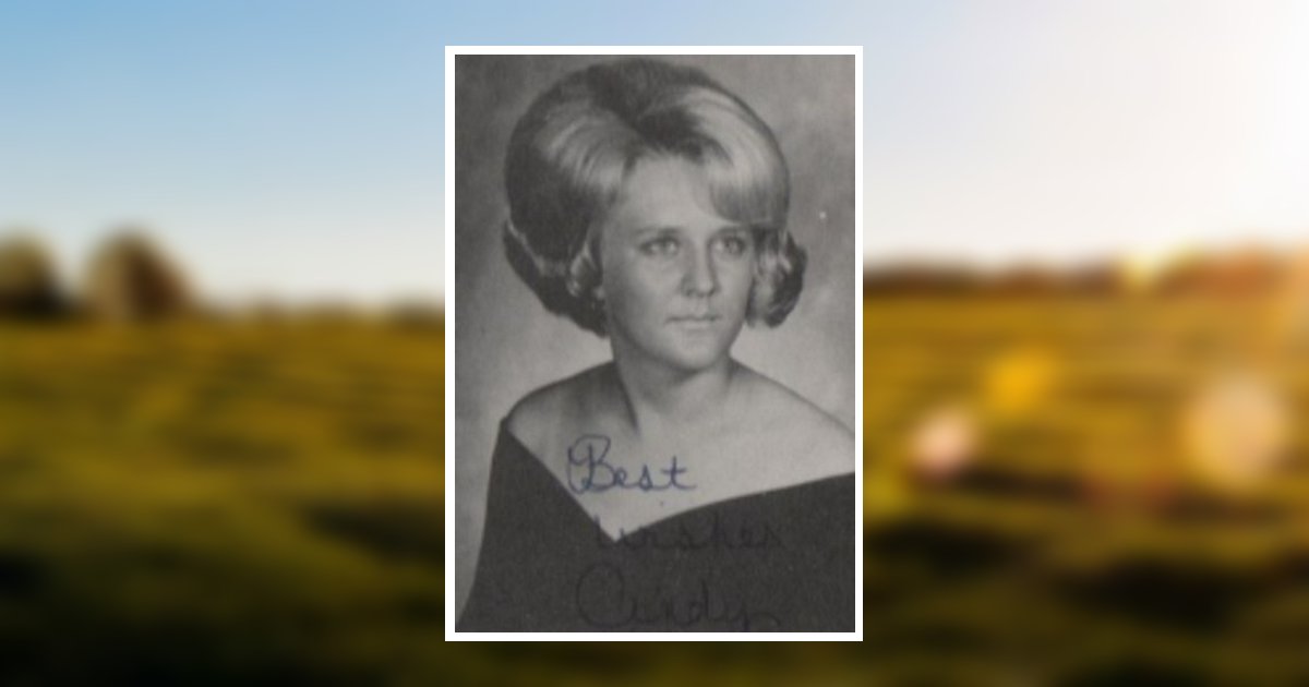 Cynthia "Cindy" R. Mccullough Obituary August 27, 2015 - Berry Funeral ...