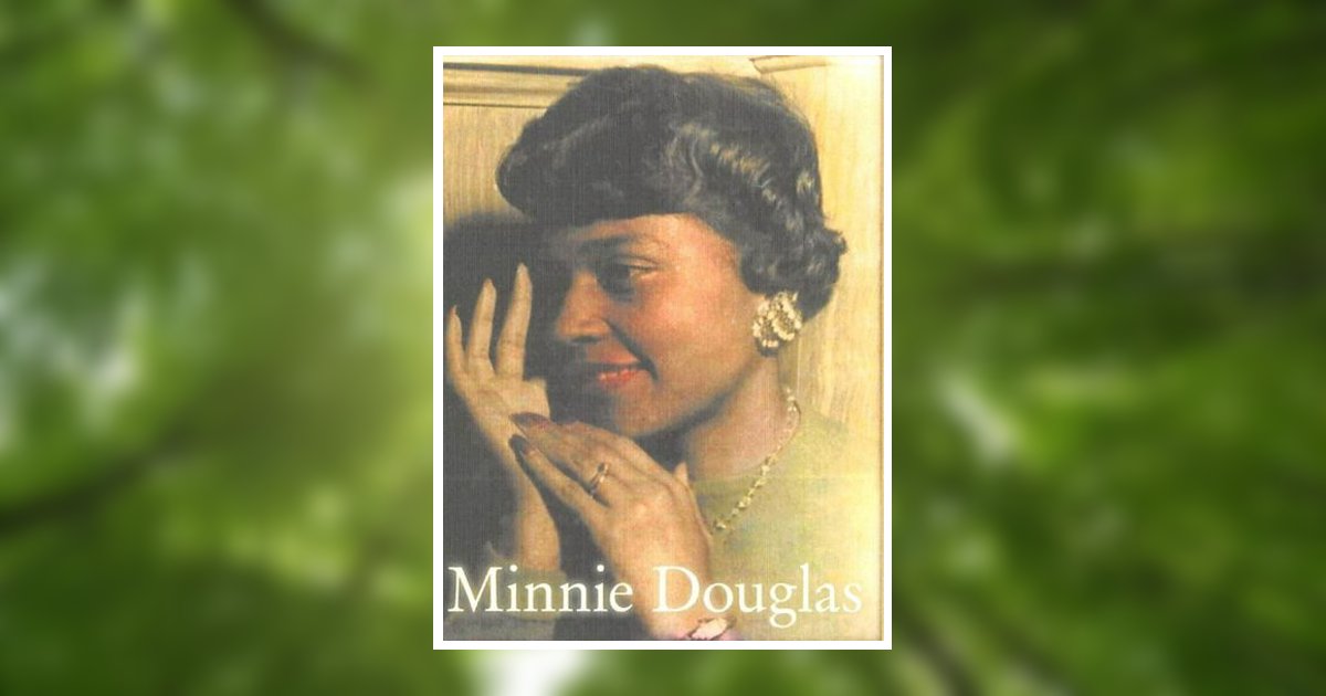 Minnie Douglas Obituary September 2, 1923 - Walker Funeral Homes