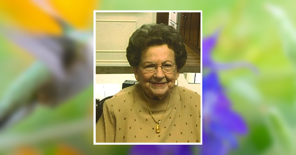 Betty Ruth Evans Obituary September 15, 2023 - Memorial Funeral Home