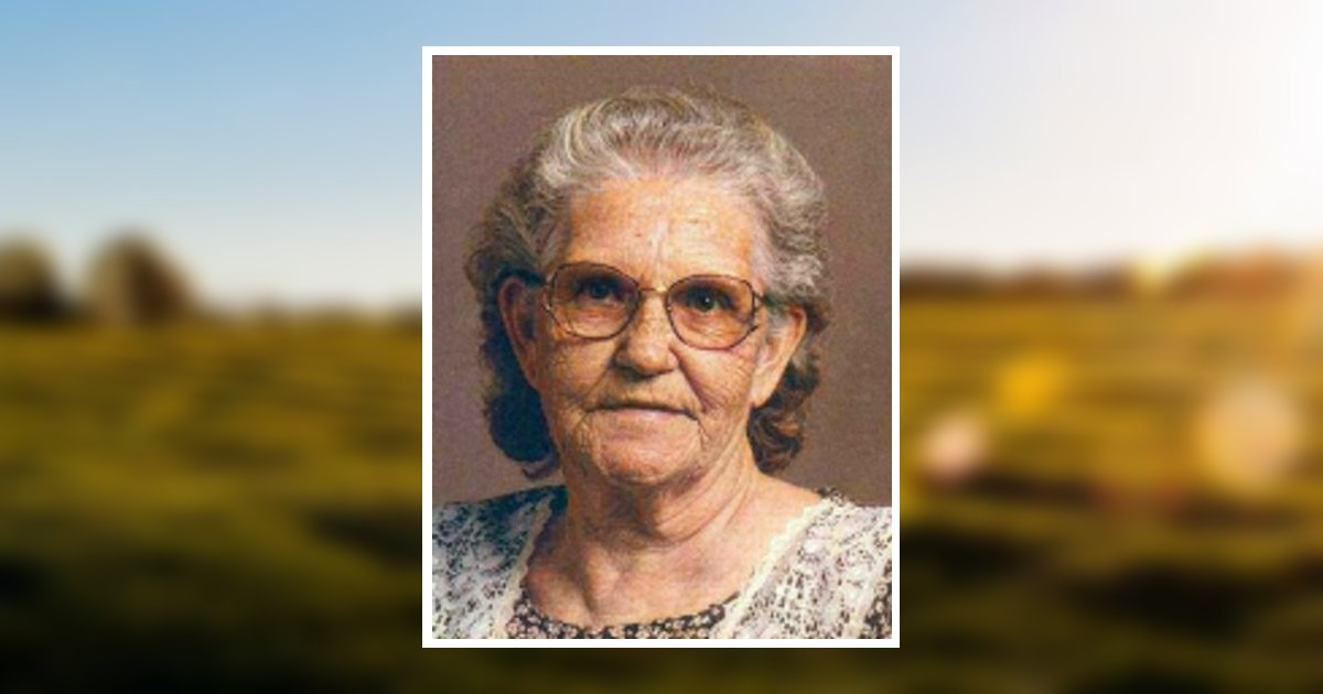 Betty O. Dunaway Obituary April 25, 2010 - Barnes Funeral Homes