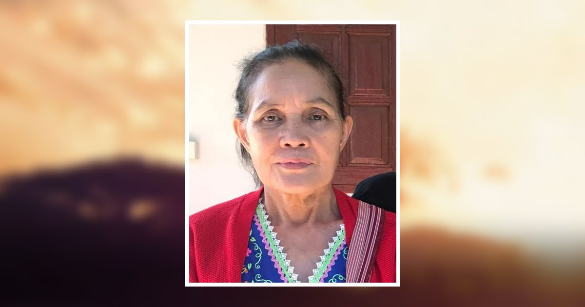 Lay Shwe Obituary December 29, 2024 - Peterson Brothers Funeral Home