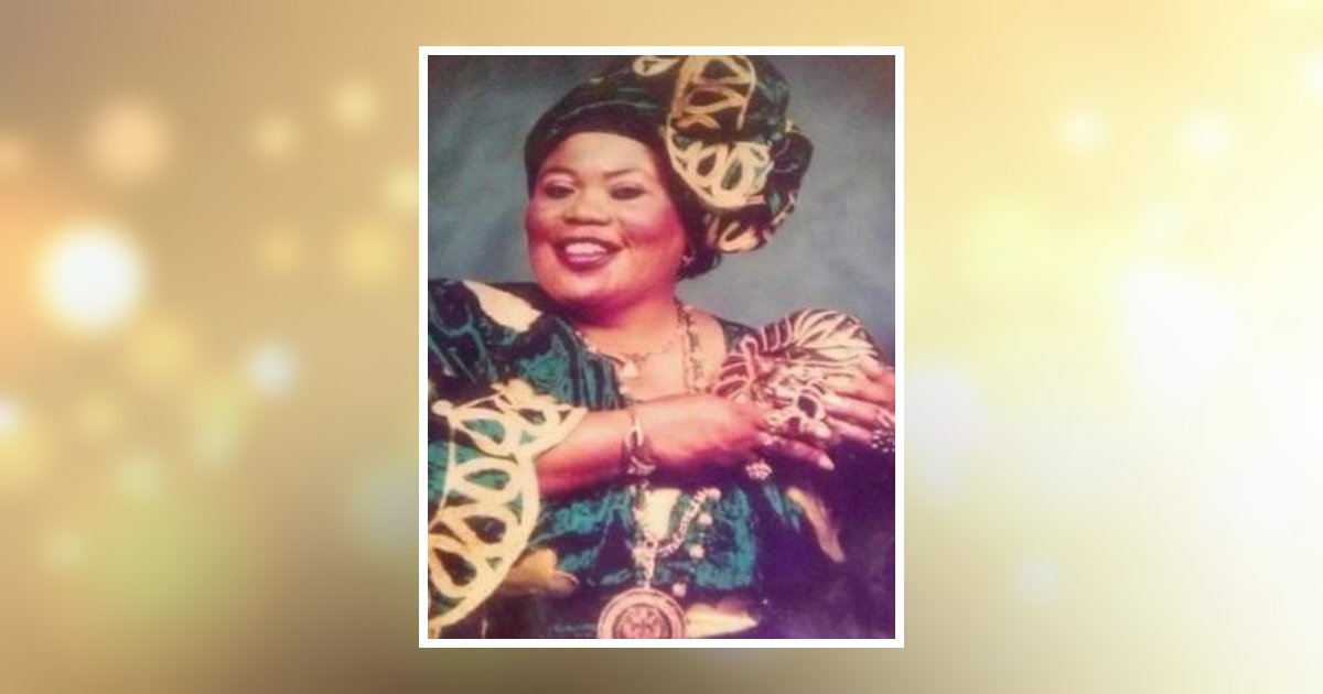 Princess Doris Abike Haastrup Obituary January 17, 2023 - Beall Funeral ...