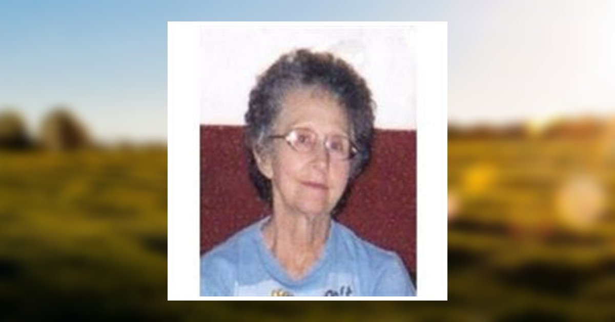 Virginia Schaeffer Obituary October 25, 2005 - Singleton Funeral ...