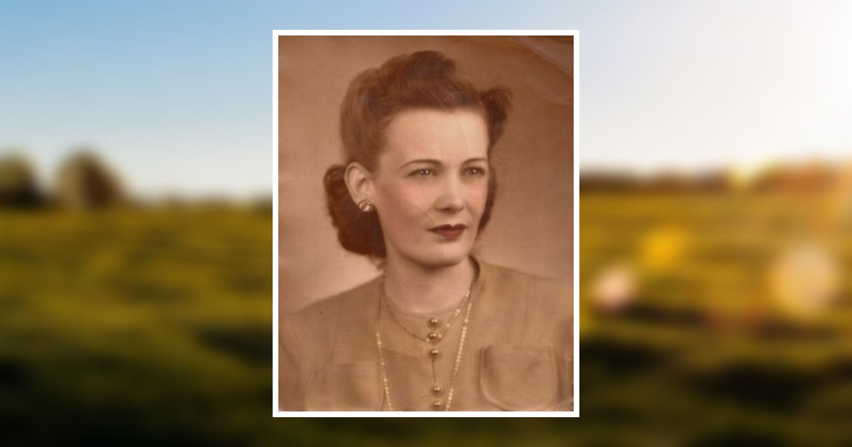 Mary Frances Rauscher Obituary October 17, 2014 - Smith Family Funeral Home